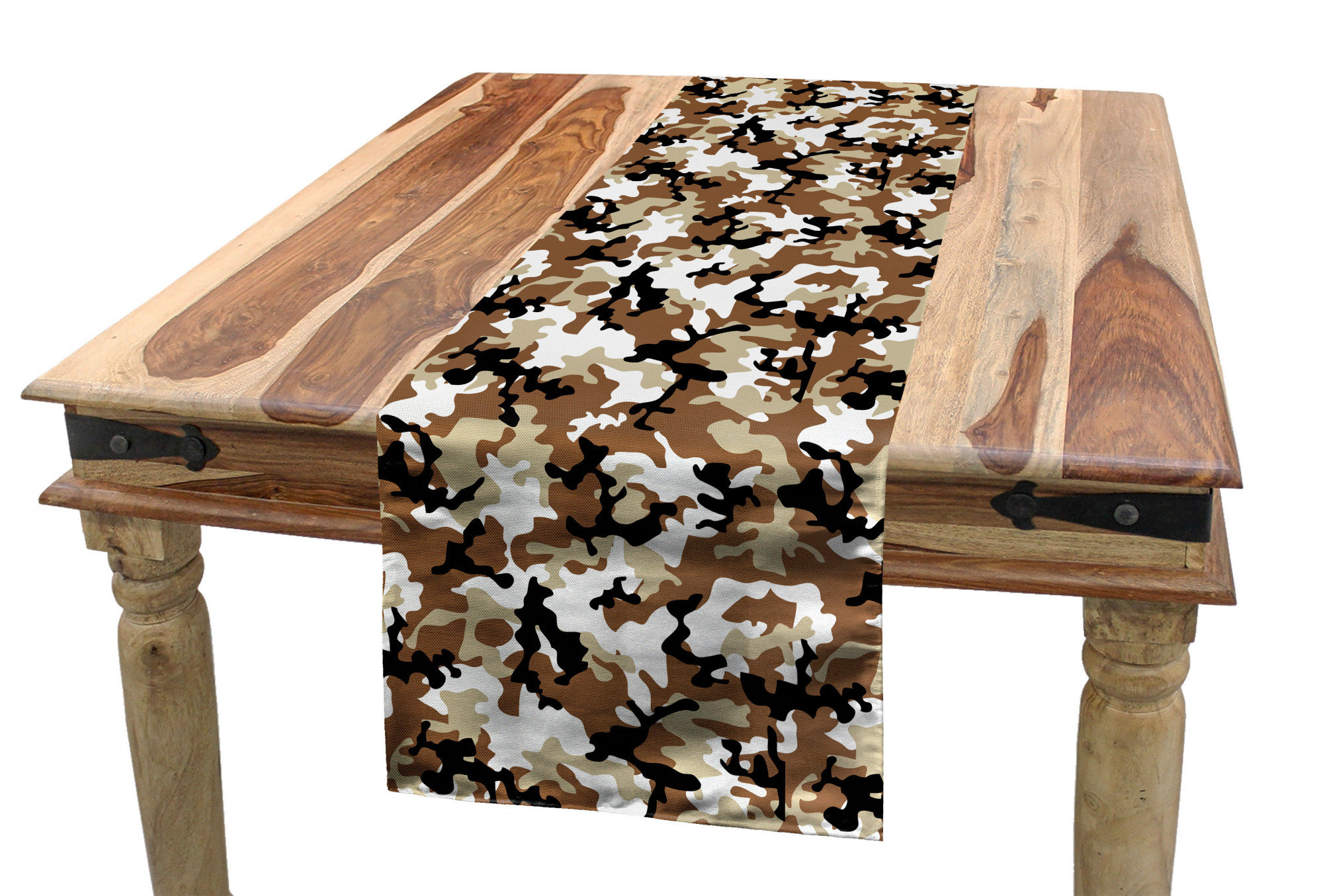 East Urban Home Camouflage Table Runner | Wayfair