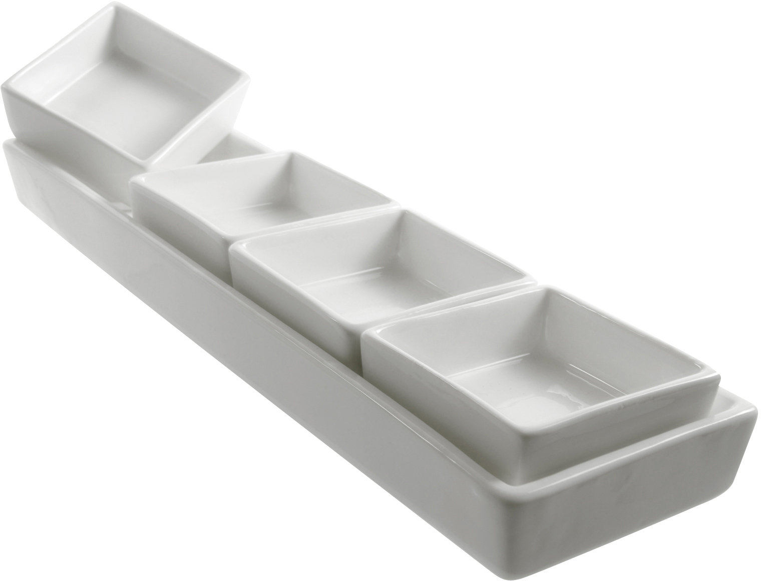 Wrought Studio™ Lena Whittier Condiment Server & Reviews | Wayfair