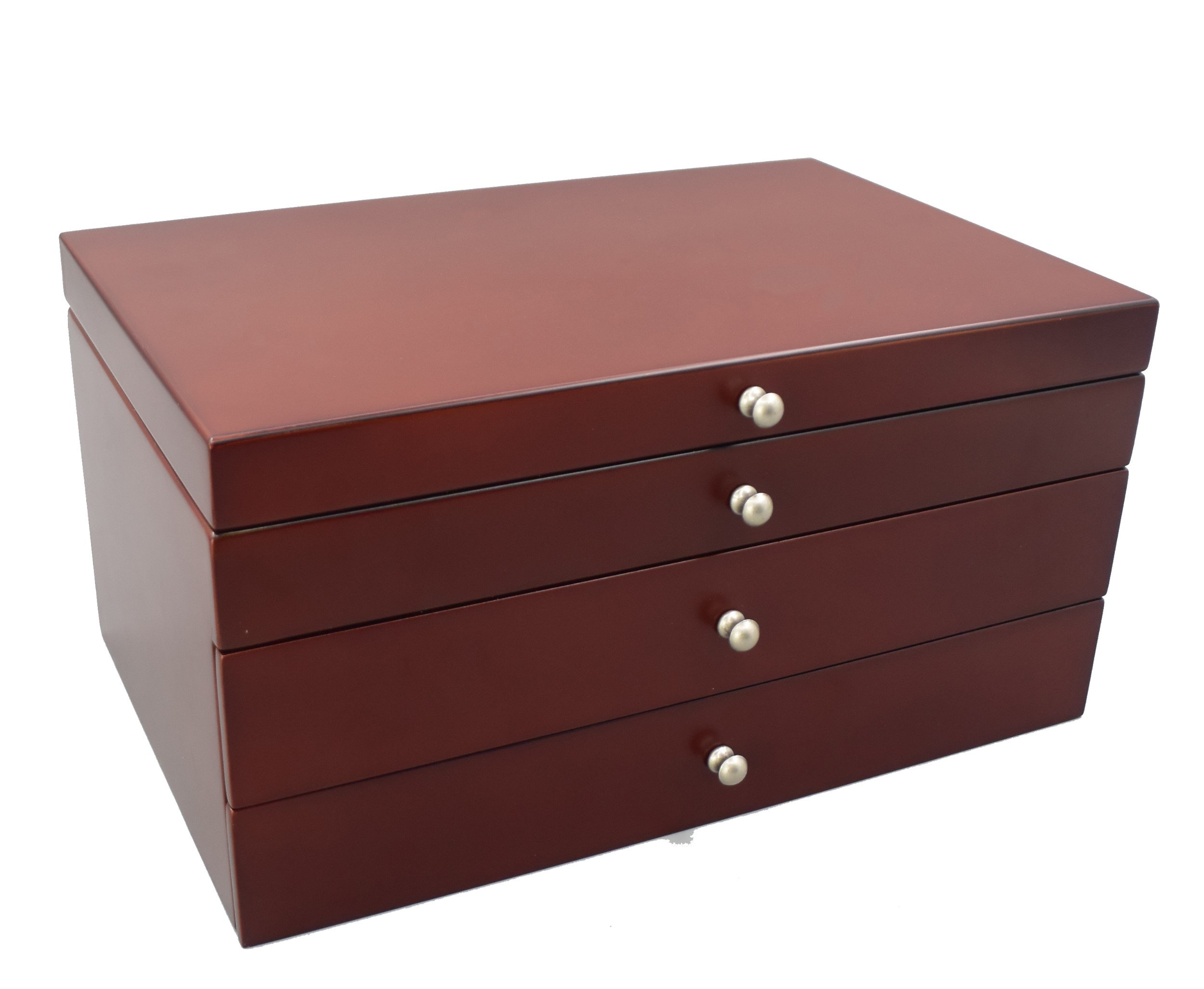 Darby Home Co Wood Jewelry Box + Drawers & Reviews | Wayfair