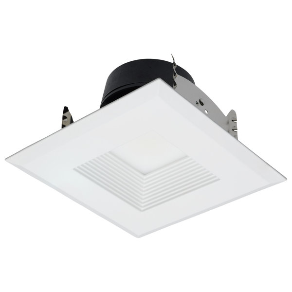 Satco 4" Square LED Retrofit Recessed Lighting Kit - Wayfair Canada