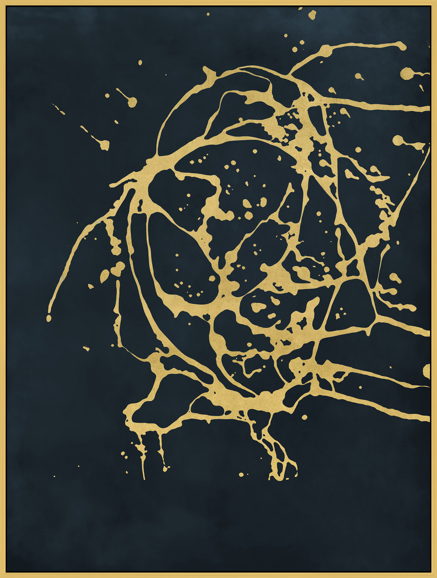 Wendover Art Group Thom Filicia " Blue Velvet Splash 4 " by Thom ...