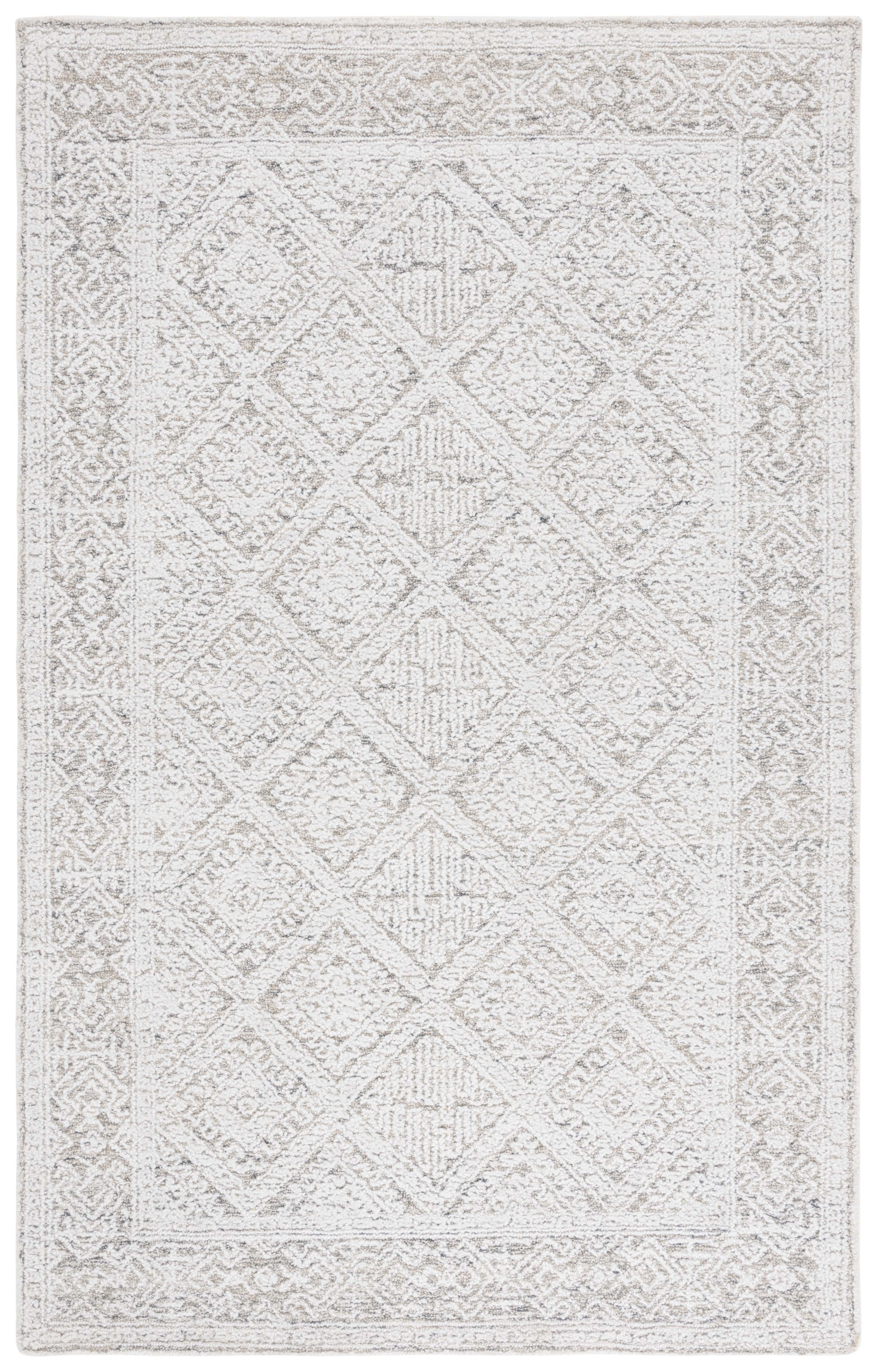 Bungalow Rose Allyana 229 Area Rug In Taupe / Ivory | Wayfair