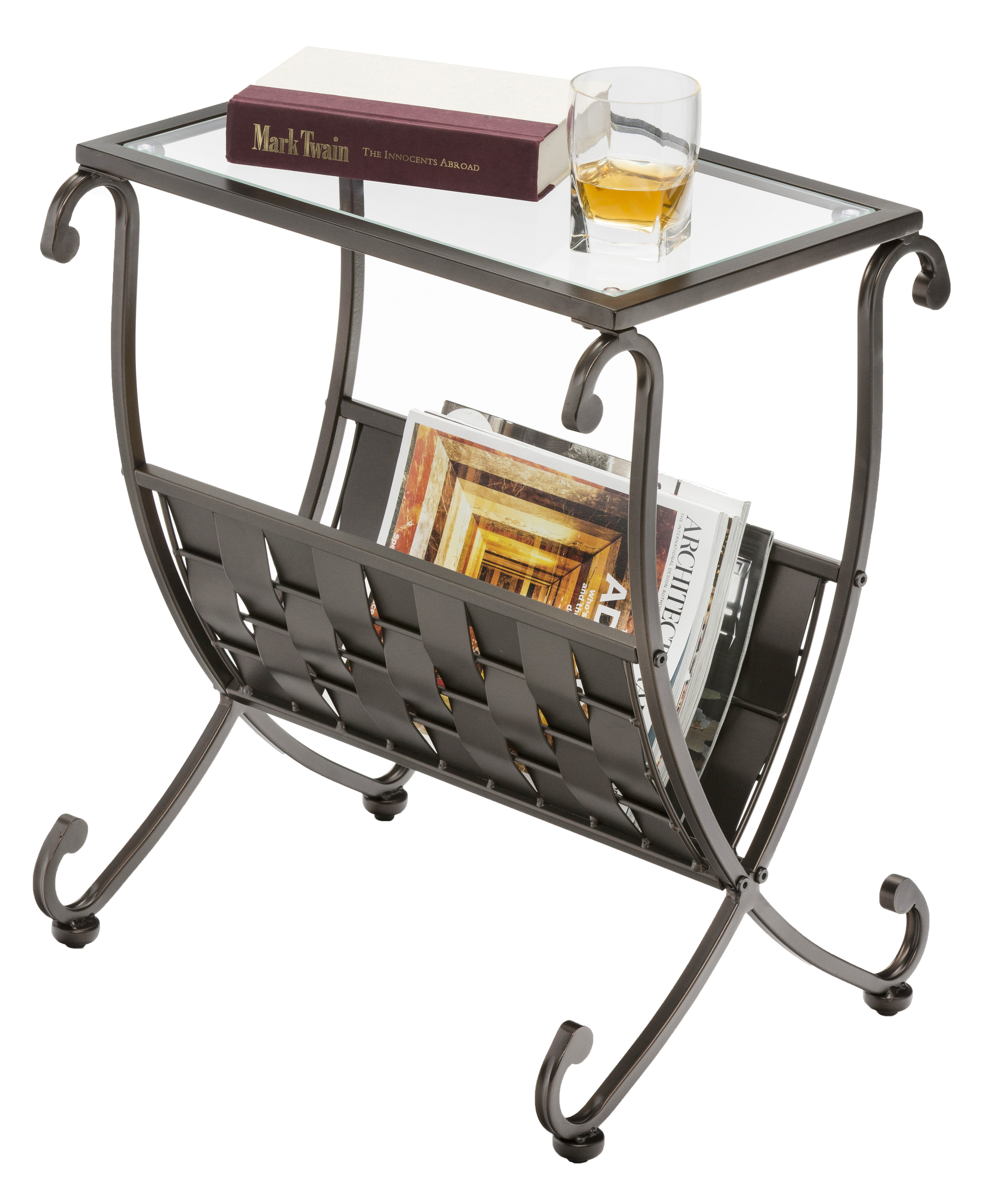 Fleur De Lis Living Willbanks Magazine Rack & Reviews | Wayfair