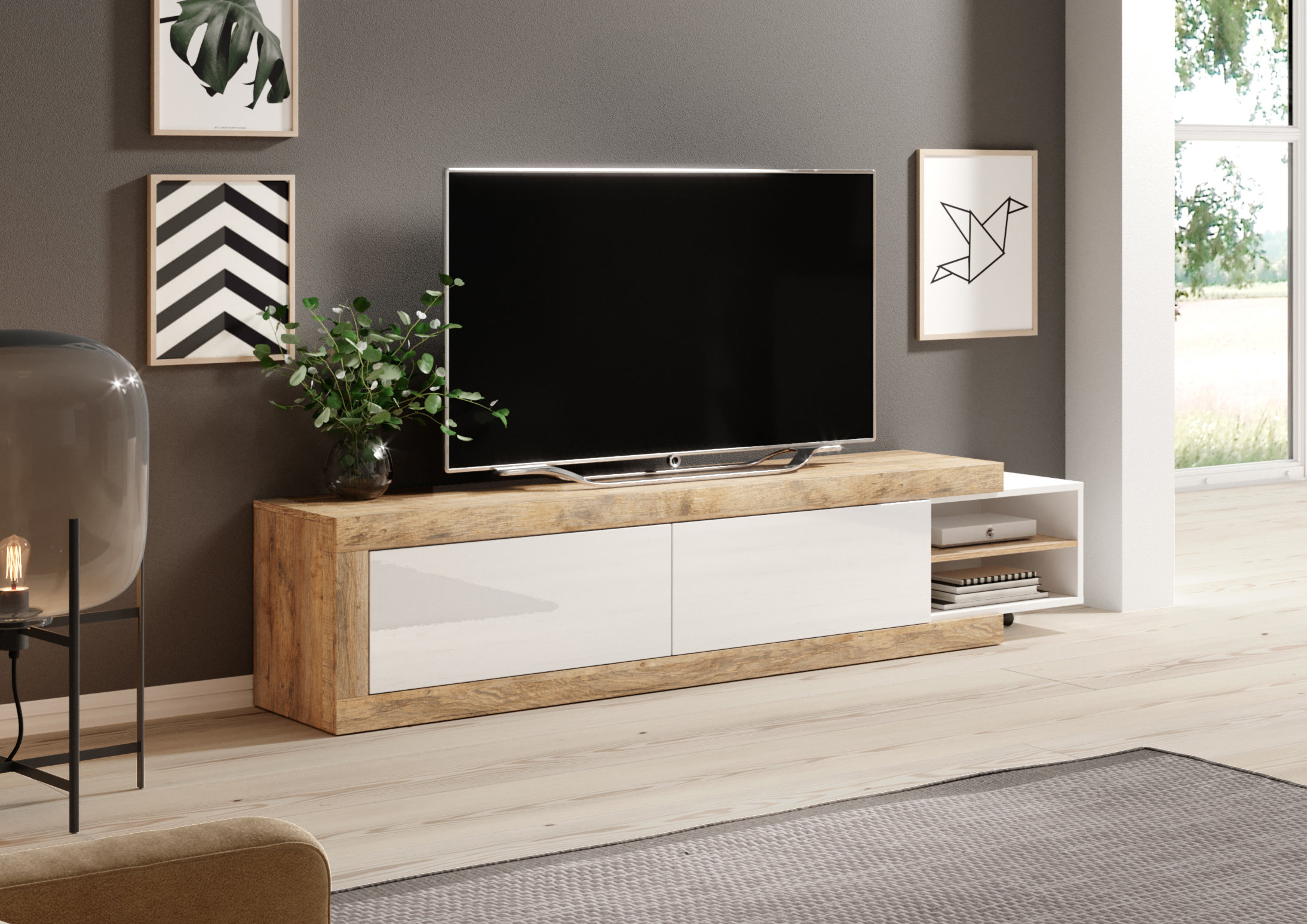 Erasto TV Stand for TVs up to 78