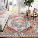 Wayfair | Orange & Teal Area Rugs You'll Love in 2024