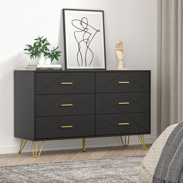Mercer41 Talich 6 - Drawer Dresser & Reviews | Wayfair