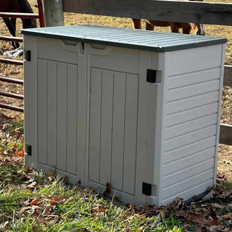 IDIABA Outdoor Storage Shed,Garden Storage Extra Large Capacity Weather ...