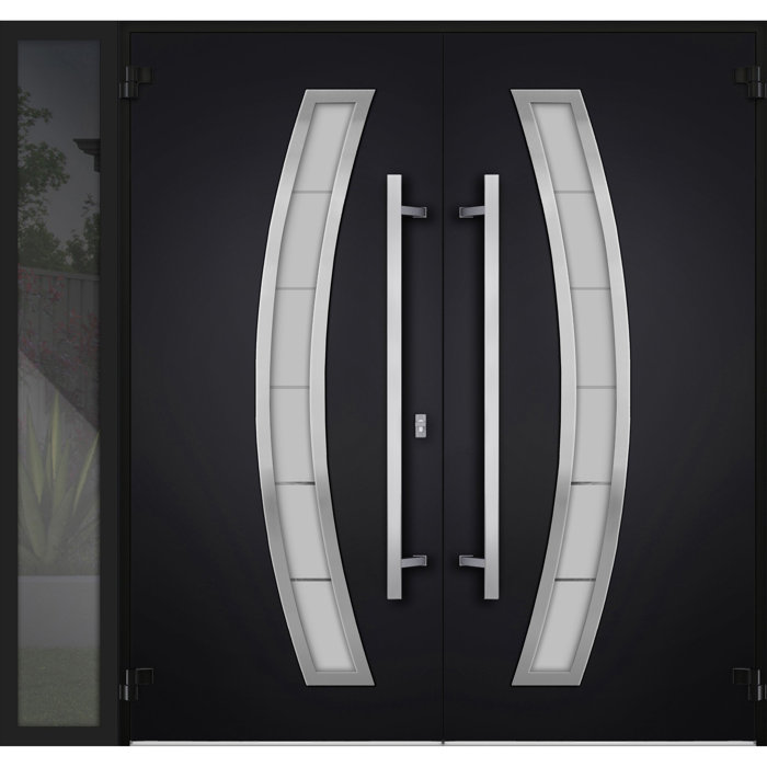 VDomDoors Deux 80'' Front Entry Doors | Wayfair