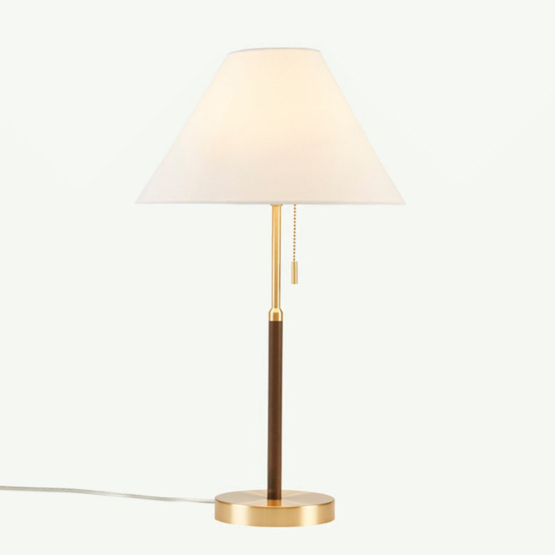 Mercer41 Two Tone Pull-Chain Table Lamp | Wayfair