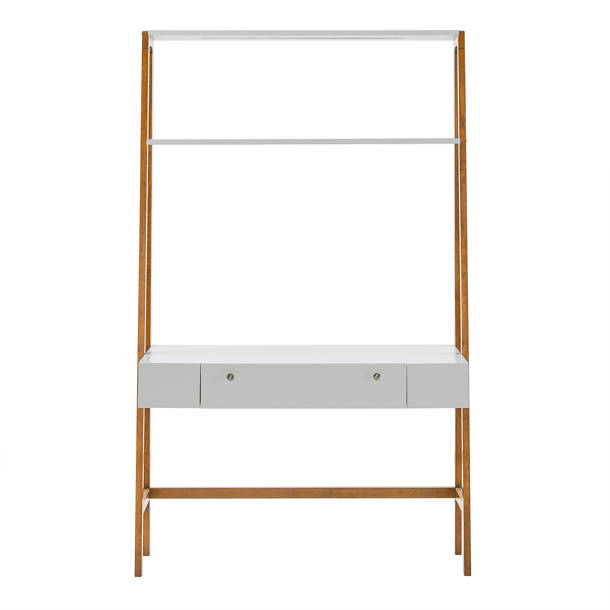 Nomon Unica Oval Solid Wood Leaning / Ladder Desk | Wayfair