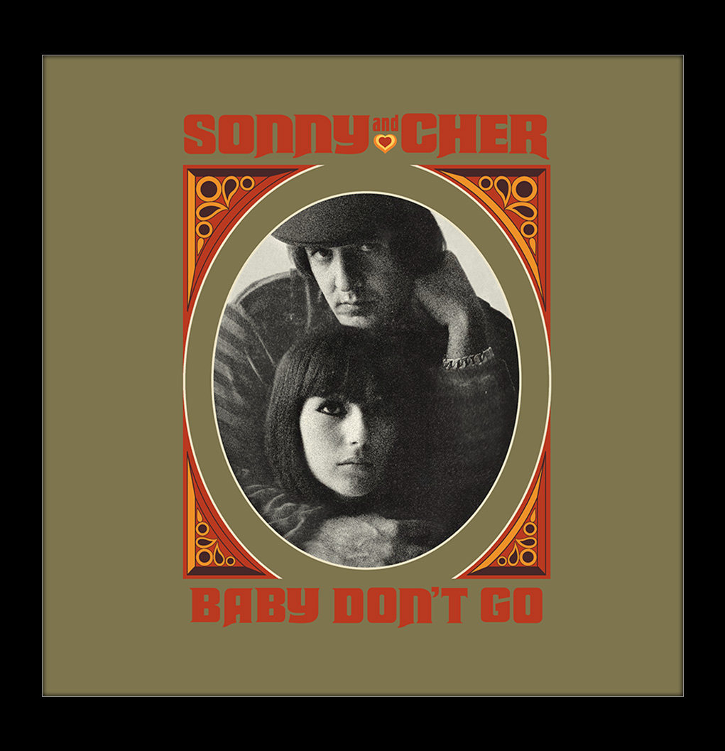 Trinx Sonny and Cher - Baby Don't Go 12x12 Under Plexi Framed Poster ...