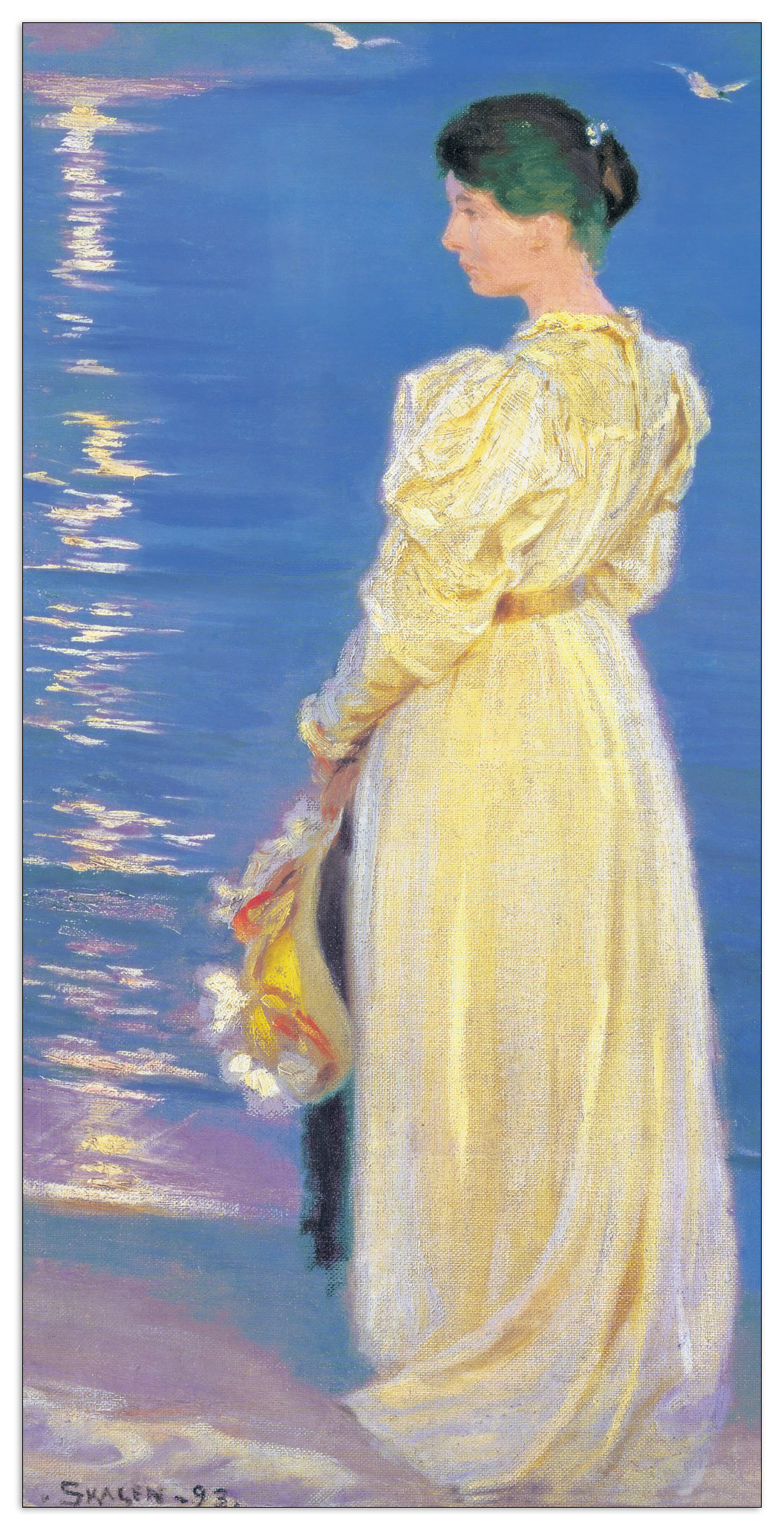East Urban Home Marie by Kroyer - Art Print on Wood | Wayfair.co.uk
