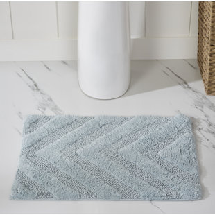 Chevron Bath Rugs & Mats You'll Love | Wayfair
