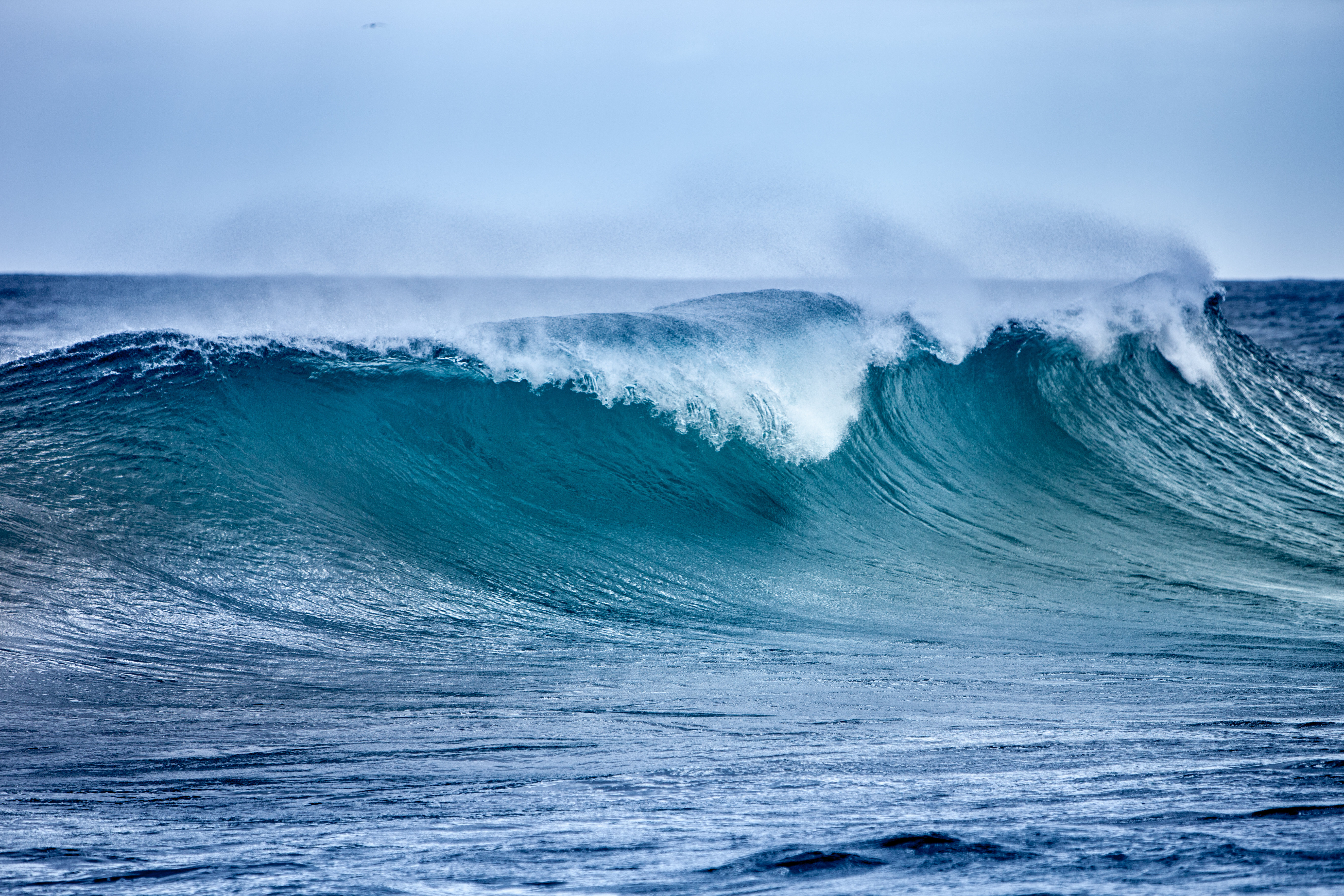 Highland Dunes Ocean Wave - Wrapped Canvas Photograph | Wayfair