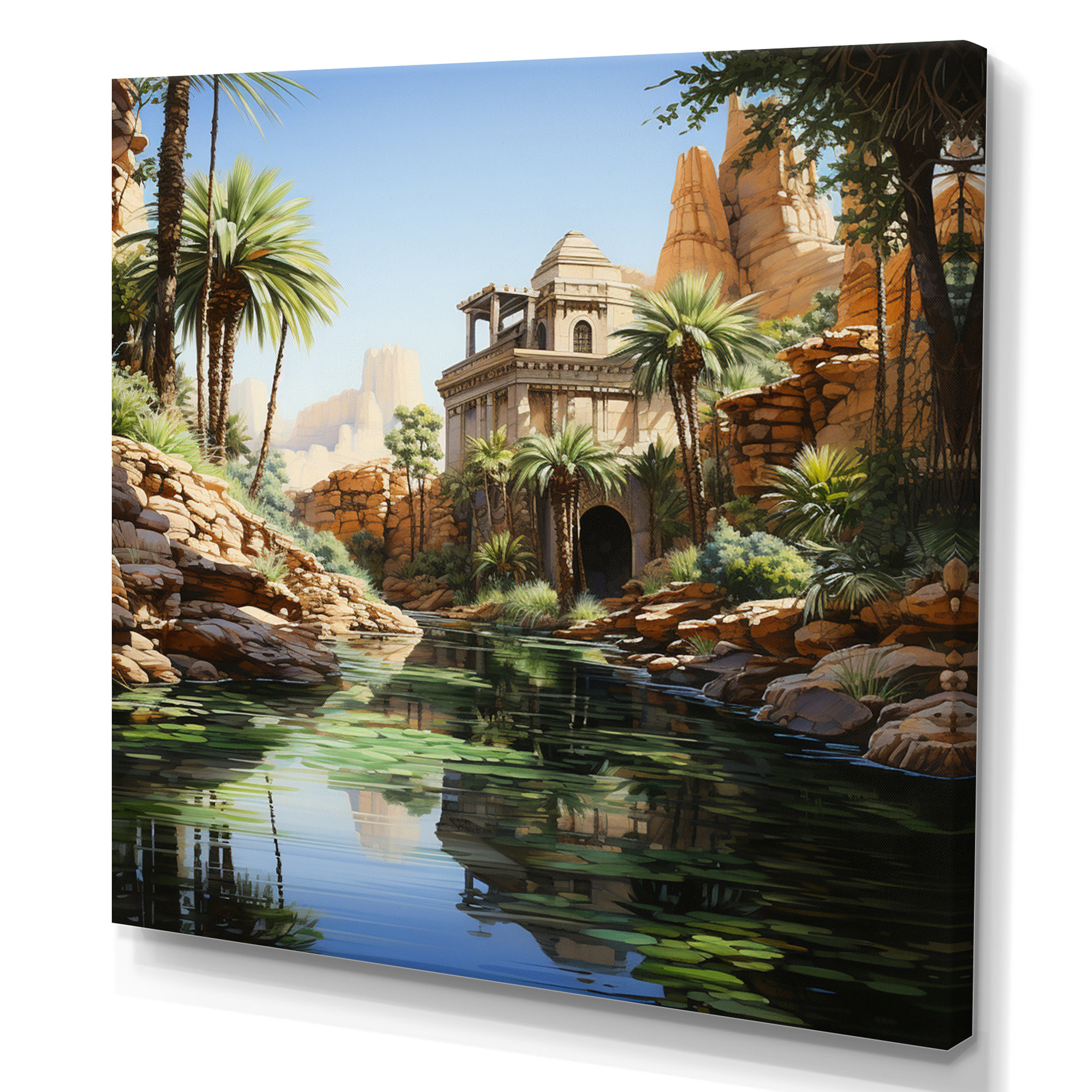 Red Barrel Studio® Egypt the Enchanted Oasis - Print | Wayfair
