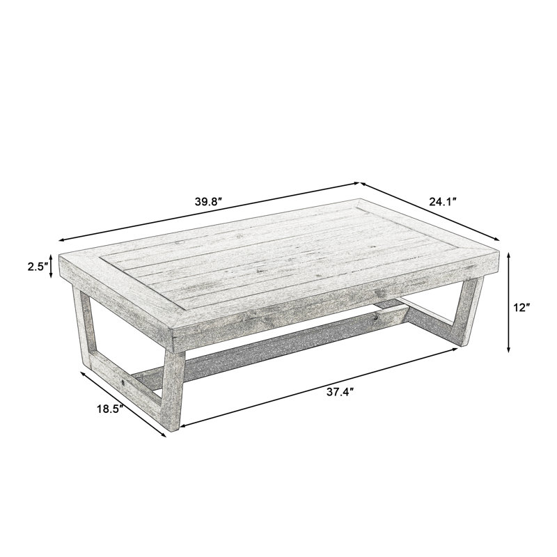 Winston Porter Quackenbush Coffee Table | Wayfair