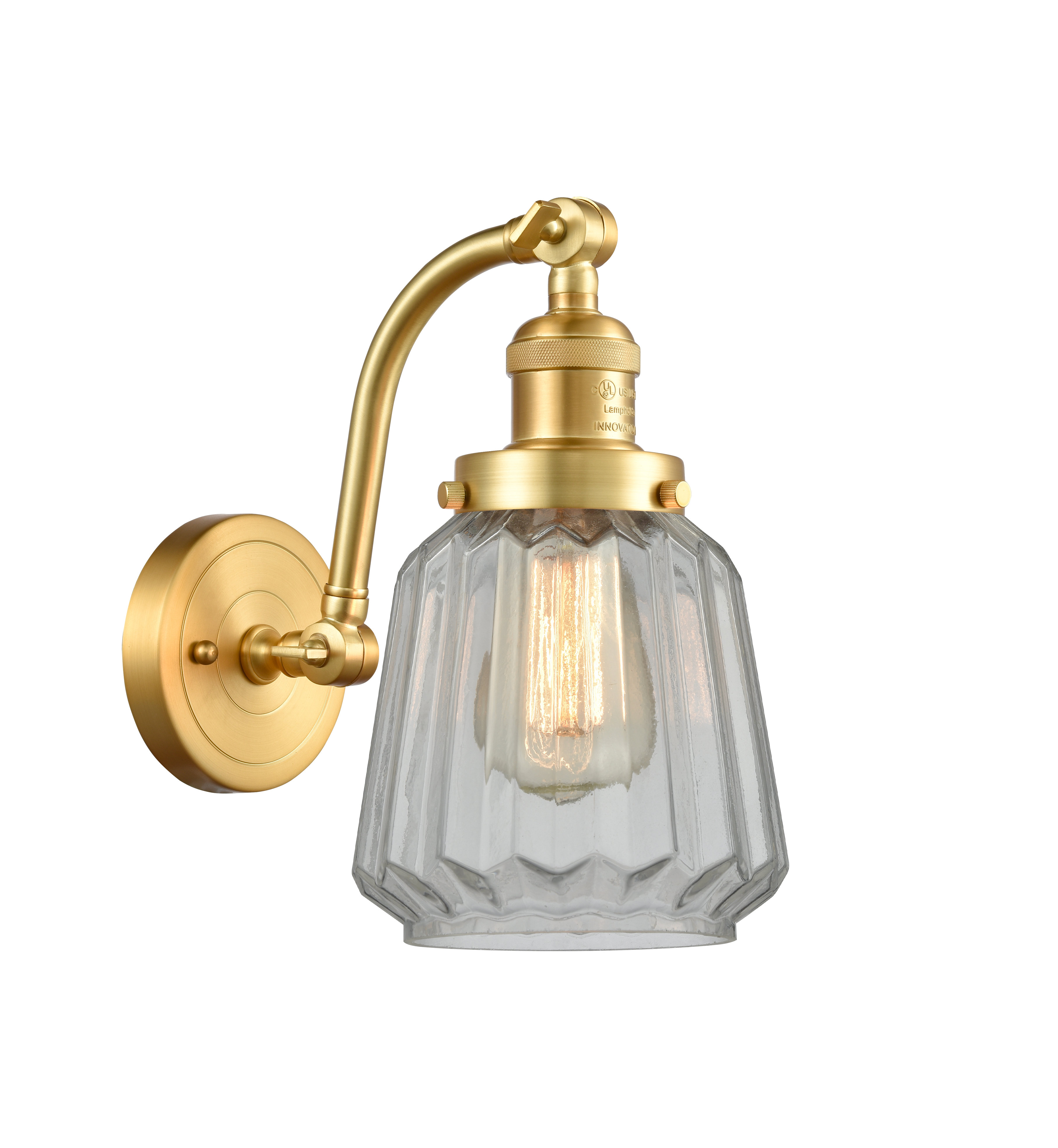 Latitude Run® Vinson 1 - Light Dimmable Armed Sconce | Wayfair