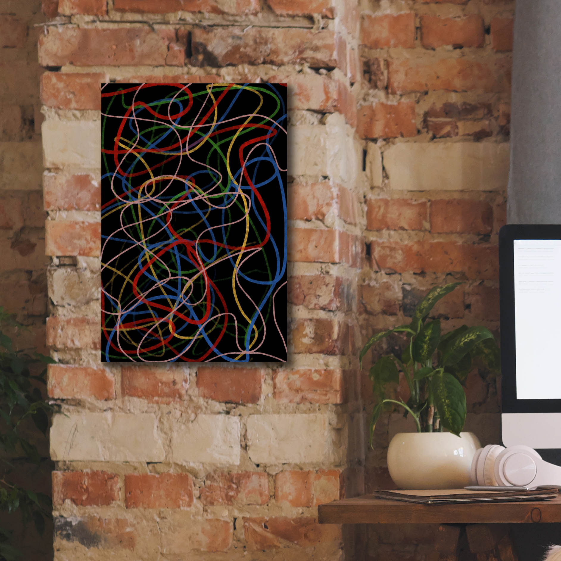 Wrought Studio™ 'Colorful Freedom' by Cesare Bellassai Canvas Wall Art ...