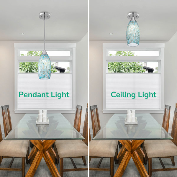 Wade Logan® Anamta 1 - Light Single Teardrop Pendant & Reviews | Wayfair