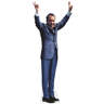 Wet Paint Printing Richard Nixon V Sign Peace Hands Cardboard Cutout ...