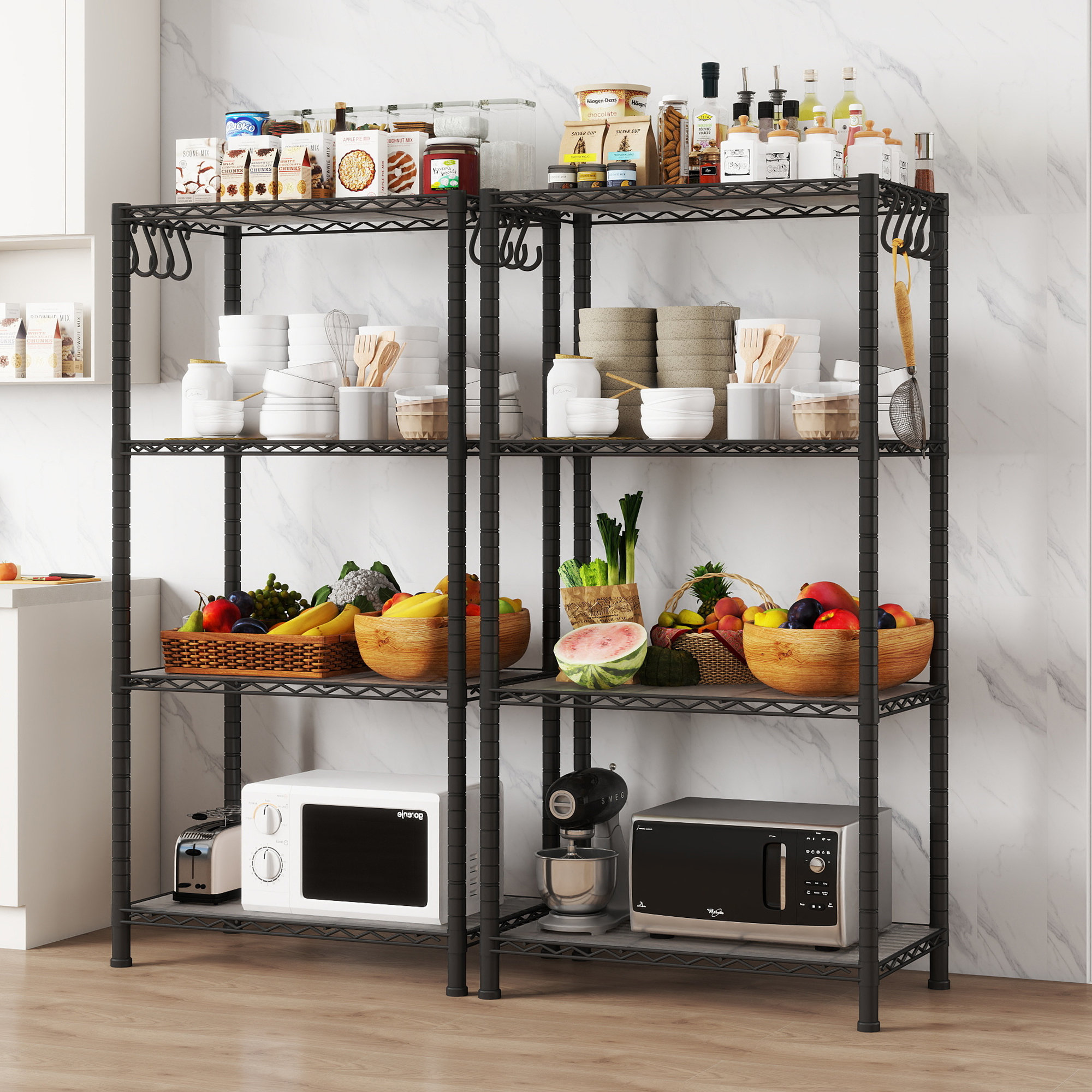 Rebrilliant Reynell 23.6'' W Steel Shelving Unit | Wayfair
