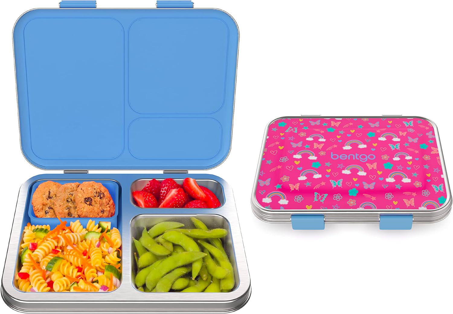 Anadea Kids Stainless Steel Prints Leak-Resistant Lunch Box - New ...