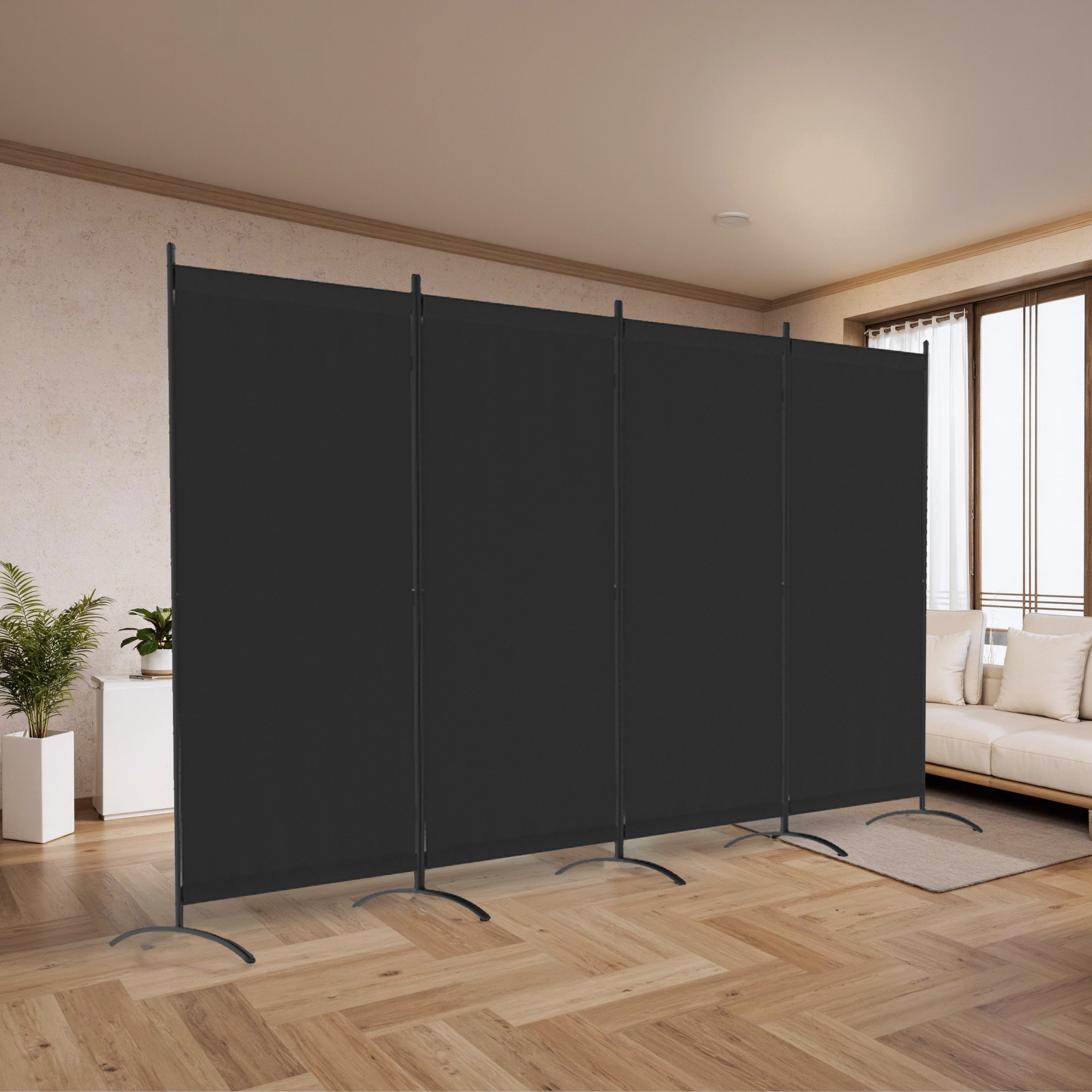 Ebern Designs Room Divider Portable Room Dividers And Folding Privacy ...