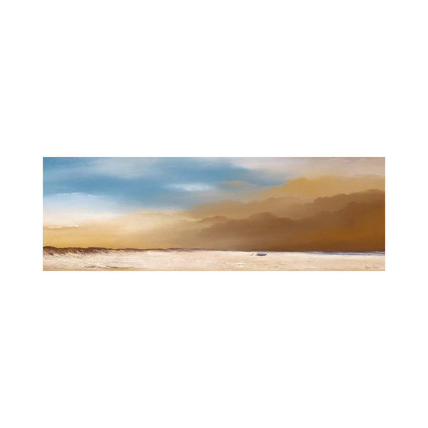 Ivy Bronx Clouds IV by Hans Paus - Wrapped Canvas Panoramic Painting ...
