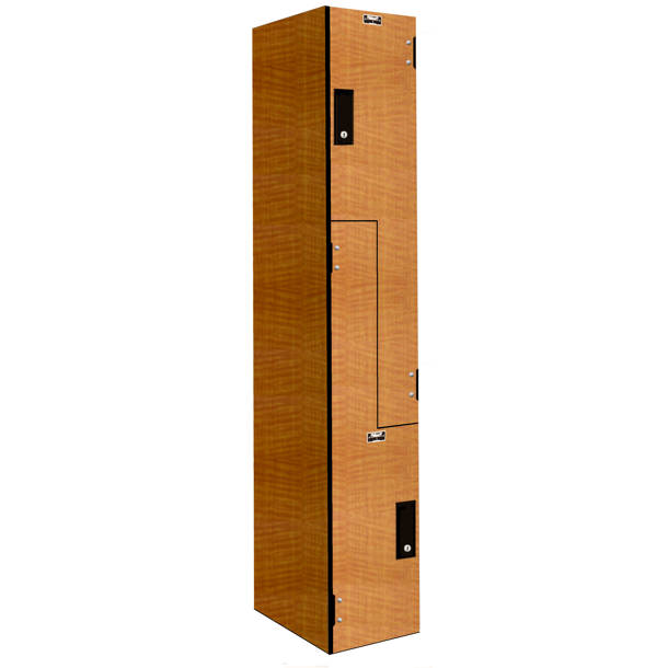 Hallowell VersaMax Metal 2 - Tier 36'' School Locker with Key | Wayfair
