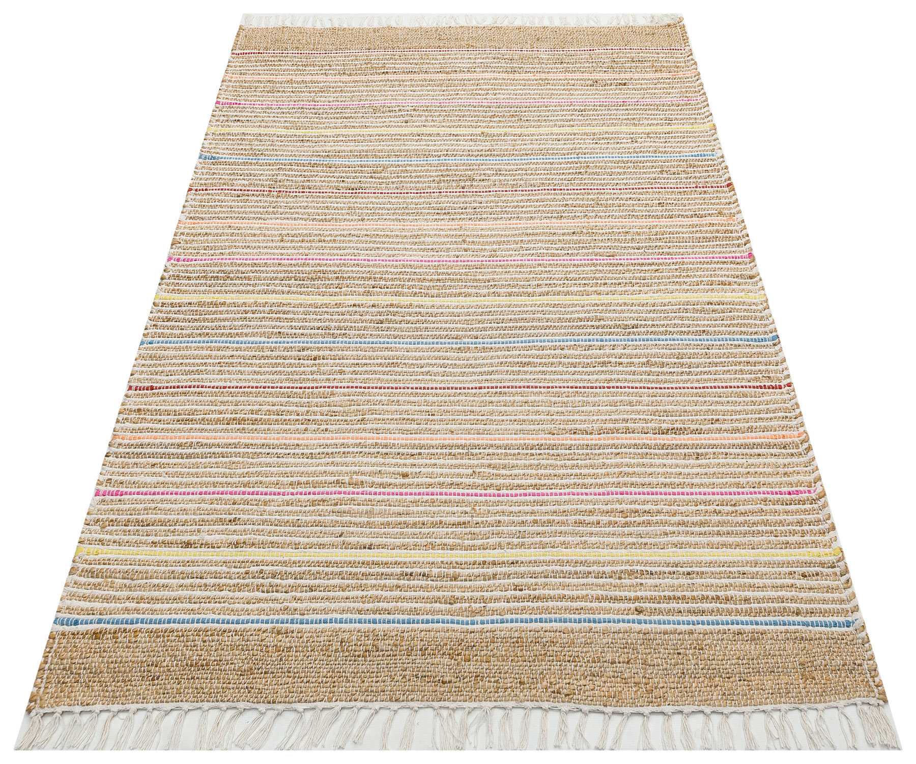 Bungalow Rose Rohrbach in Oberosterreich Beige Striped Jute Jute Area ...
