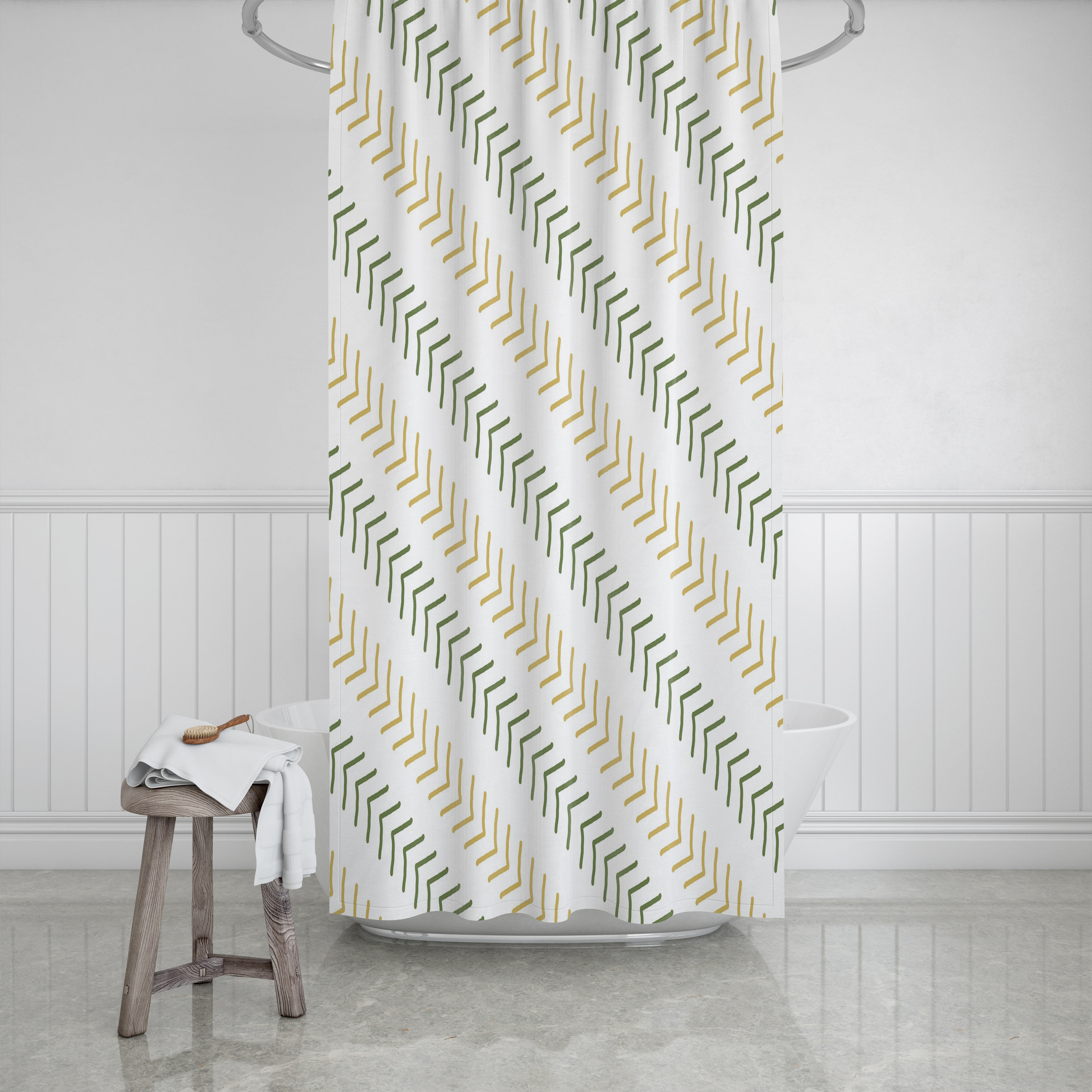 East Urban Home Phirun Single Shower Curtain | Wayfair