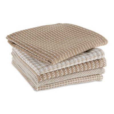 Gracie Oaks Cotton Waffle Dish Cloth Kitchen Towel & Reviews | Wayfair