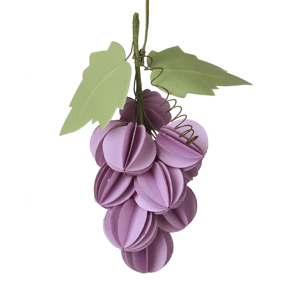 ClassicLiving Hanging Paper Grapes | Wayfair.co.uk