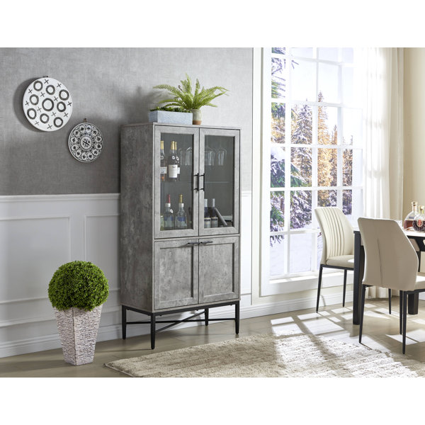 Willa Arlo Interiors Wattson 31.57'' Bar Cabinet & Reviews | Wayfair