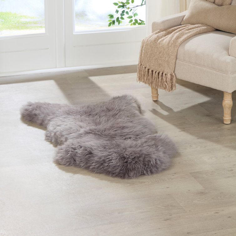 Fairmont Park Sheepskin Standard 60cm X 90cm Area Rug | Wayfair.co.uk