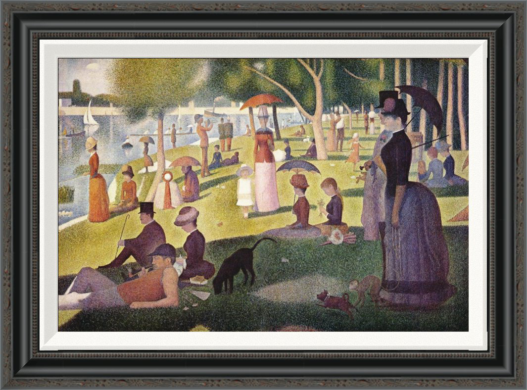Vault W Artwork Sunday Afternoon on the Island of La Grande Jatte by ...