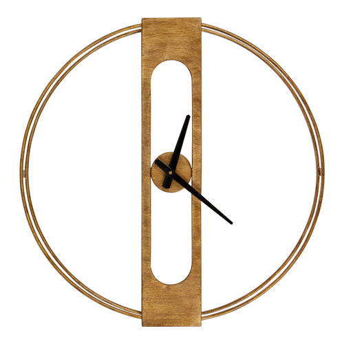 Ivy Bronx Braylsham Metal Wall Clock & Reviews | Wayfair