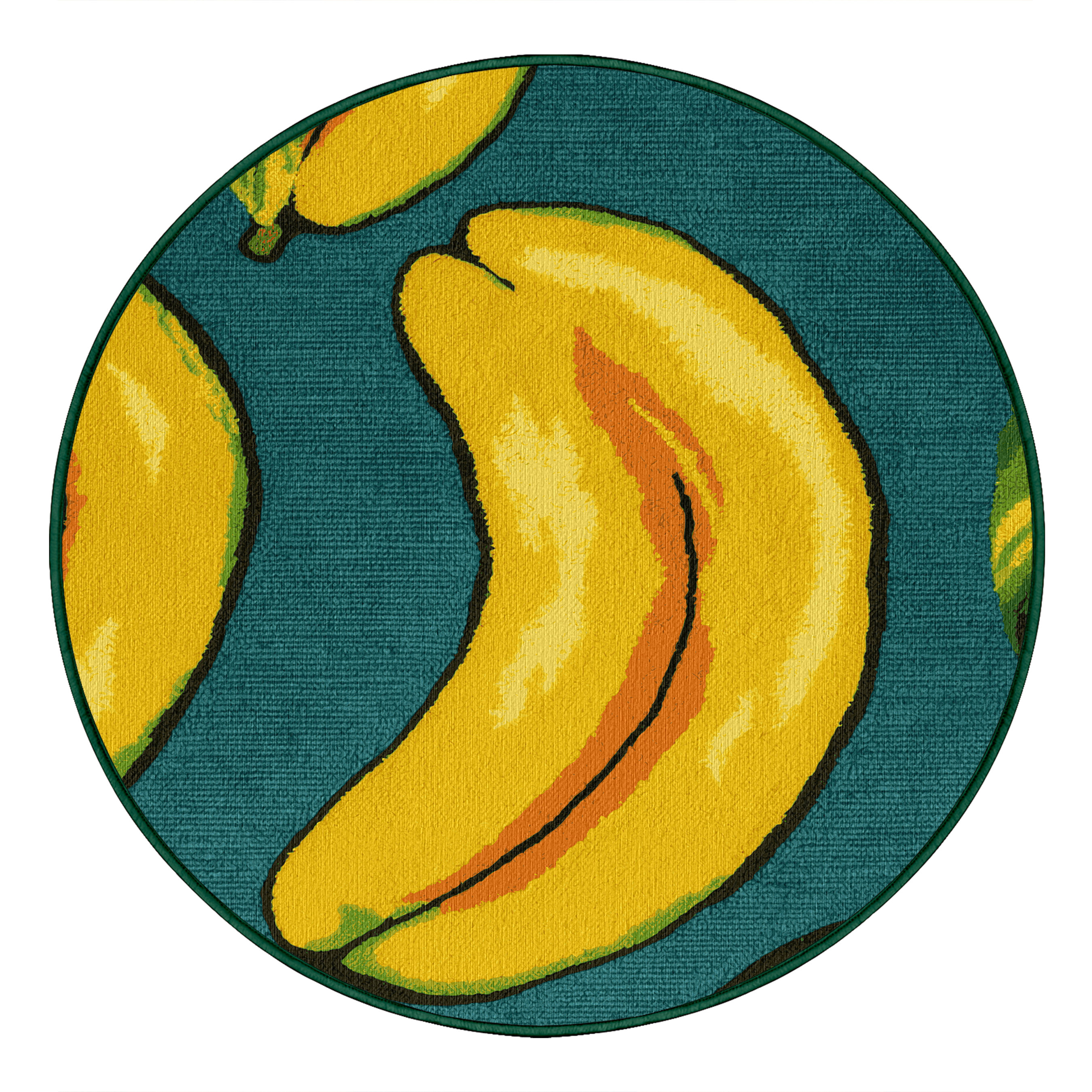 Bayou Breeze Washable Mango Ataulfo Fruits Area Rug | Wayfair