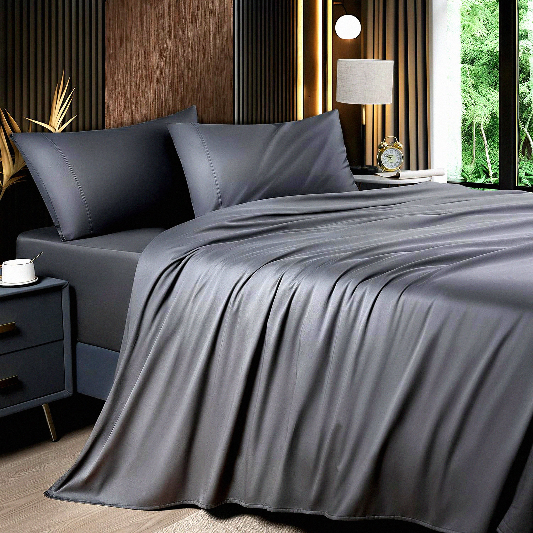 BRBCA Rayon From BambooCool 1800 Thread Count Breathable Bed Sheets ...