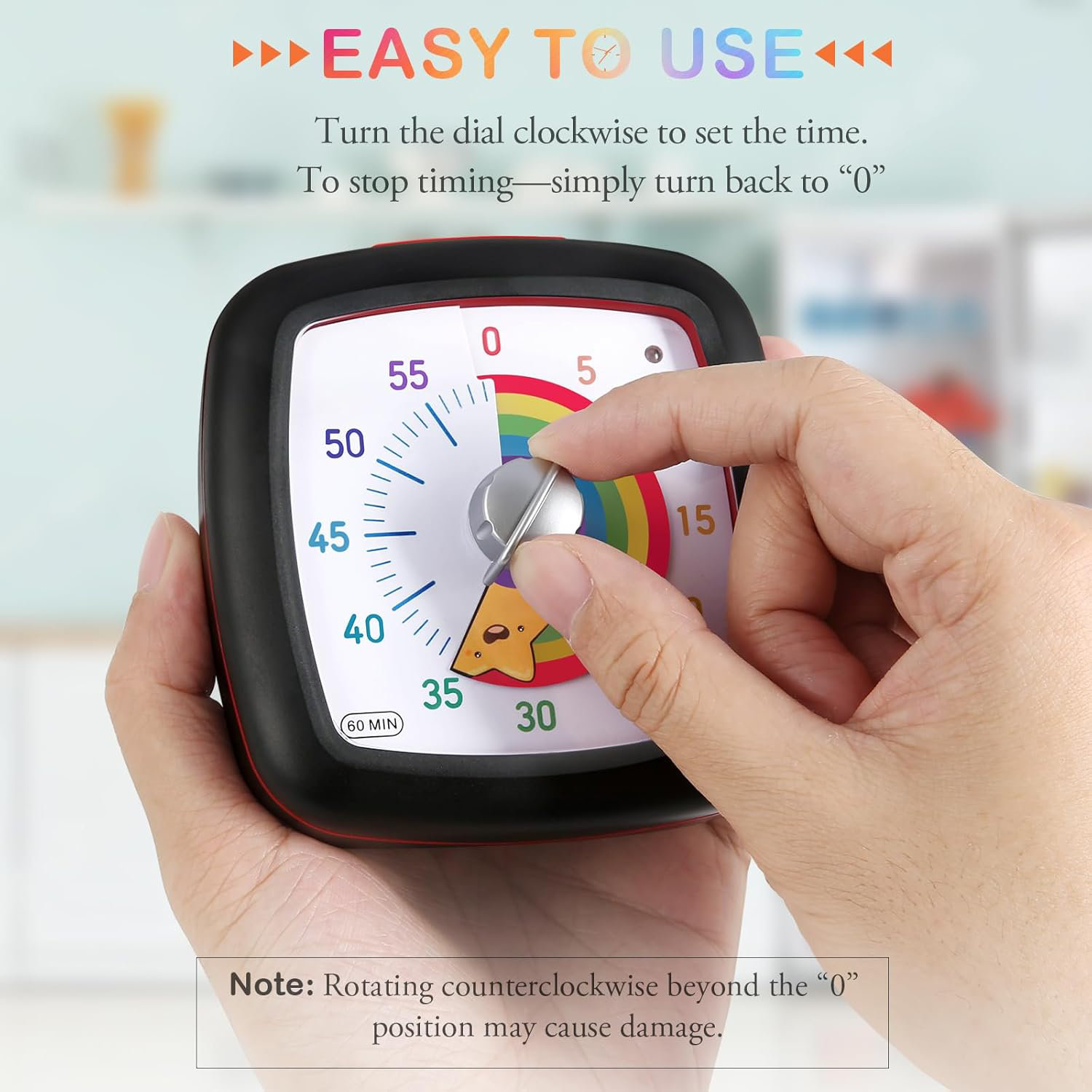 CI2V CABINETRY AND DESIGN LLC 60-Minute Visual Timer, Silent Study ...