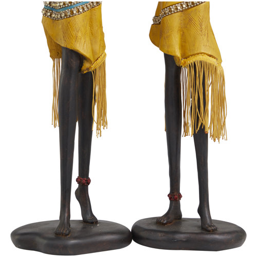 Langley Street Leaman Handmade People Statue & Reviews | Wayfair