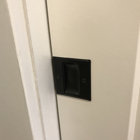 Stone Harbor Hardware Square Pocket Door Lock & Reviews | Wayfair