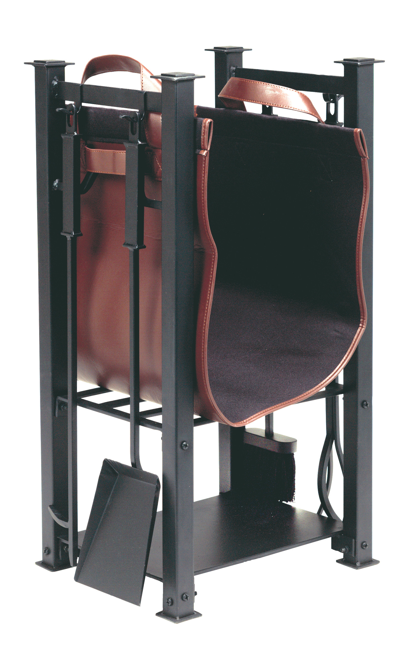 17 Stories Teutopolis Log Holder With Carrier And Tools | Wayfair