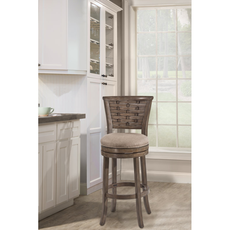 Bay Isle Home™ Lantz Swivel Bar & Counter Stool & Reviews | Wayfair