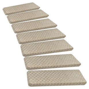 Rectangle Stair Tread Rugs You'll Love | Wayfair