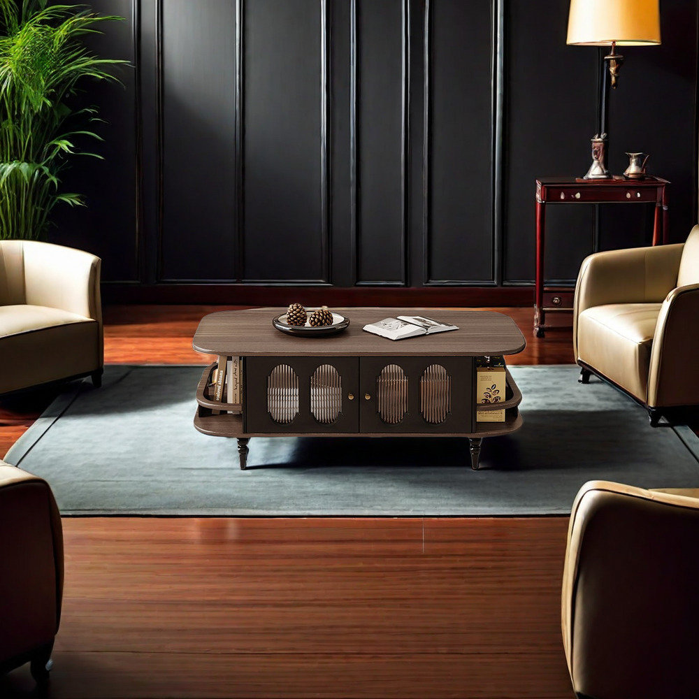 moonlight design American Retro Living Room Coffee Table Coffee Table ...