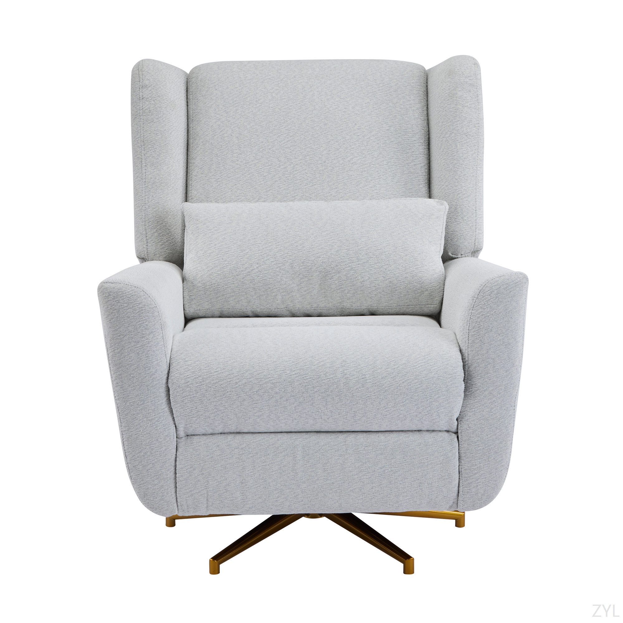 Red Barrel Studio® Power Recliner Chair Swivel,Upholstered 360° Swivel ...