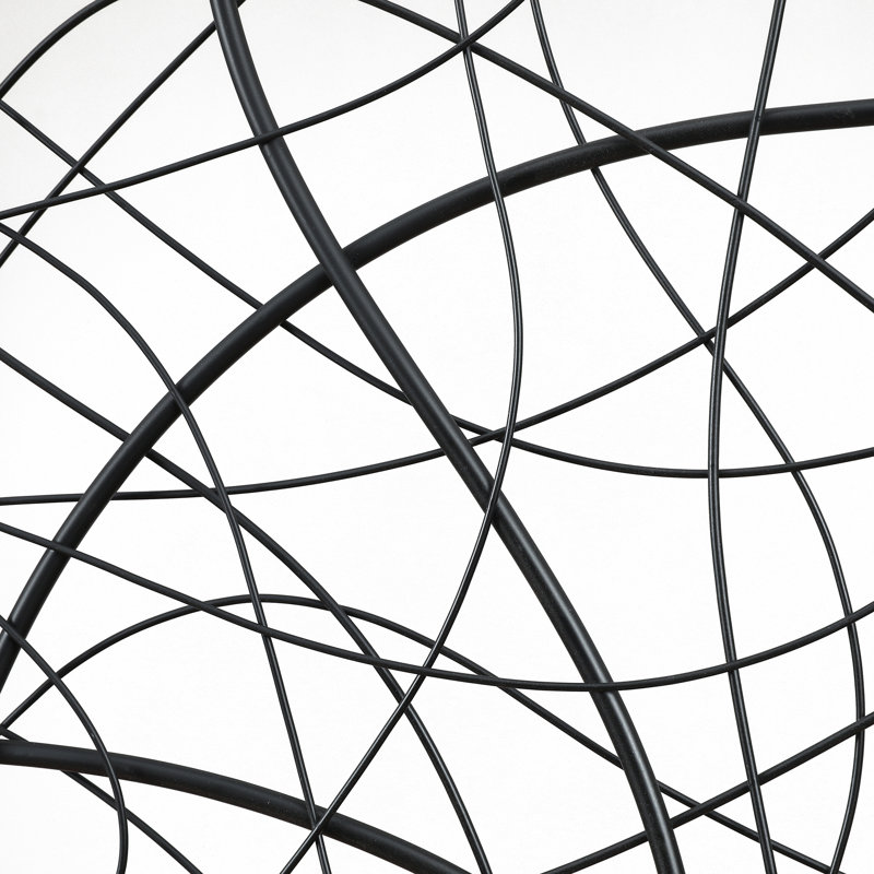 Mercury Row® Abstract Square Metal Wall Décor & Reviews | Wayfair