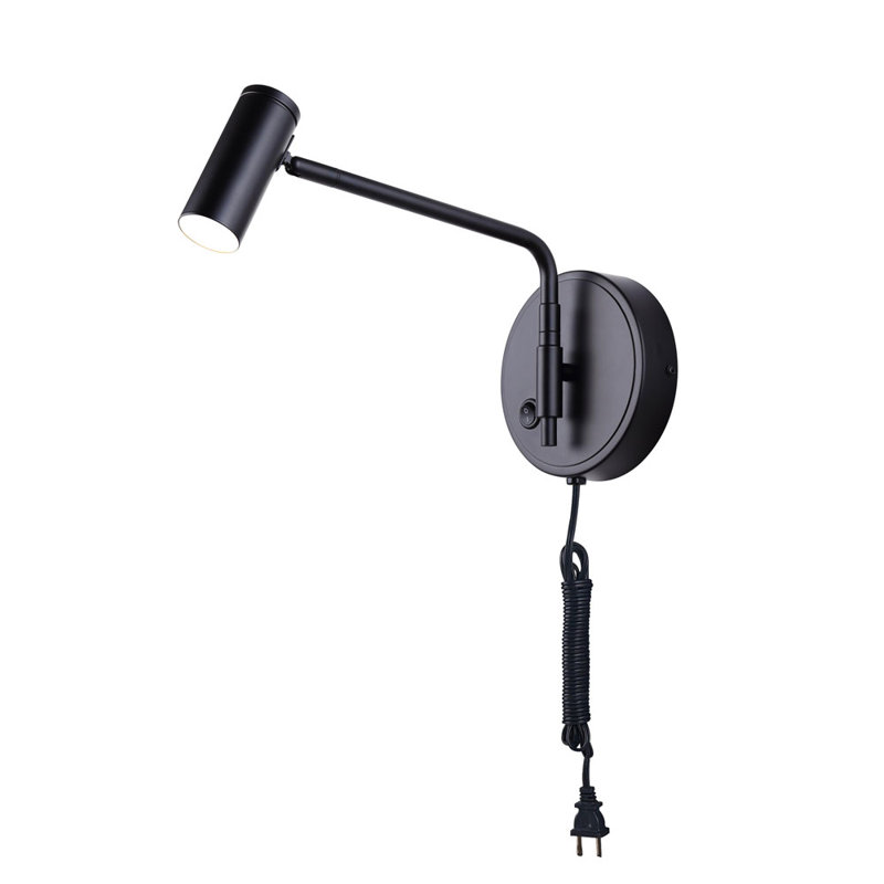 Latitude Run® Gavins Metal LED Plug-in Spotlight & Reviews | Wayfair