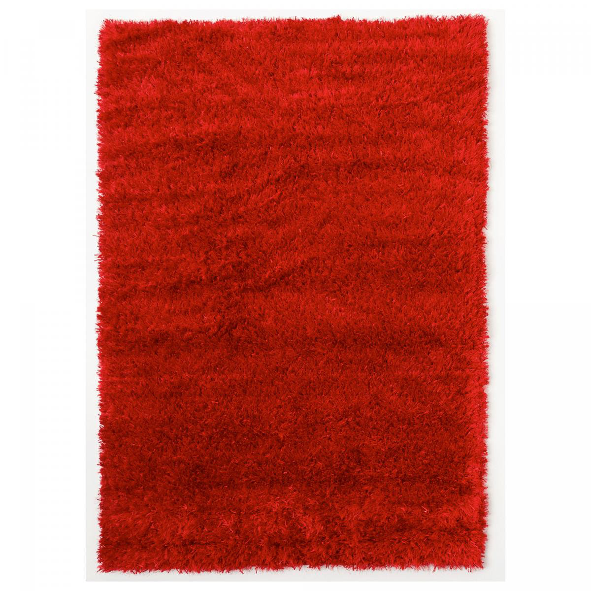 Ebern Designs Mondello Handmade Shag Red Rug | Wayfair.co.uk